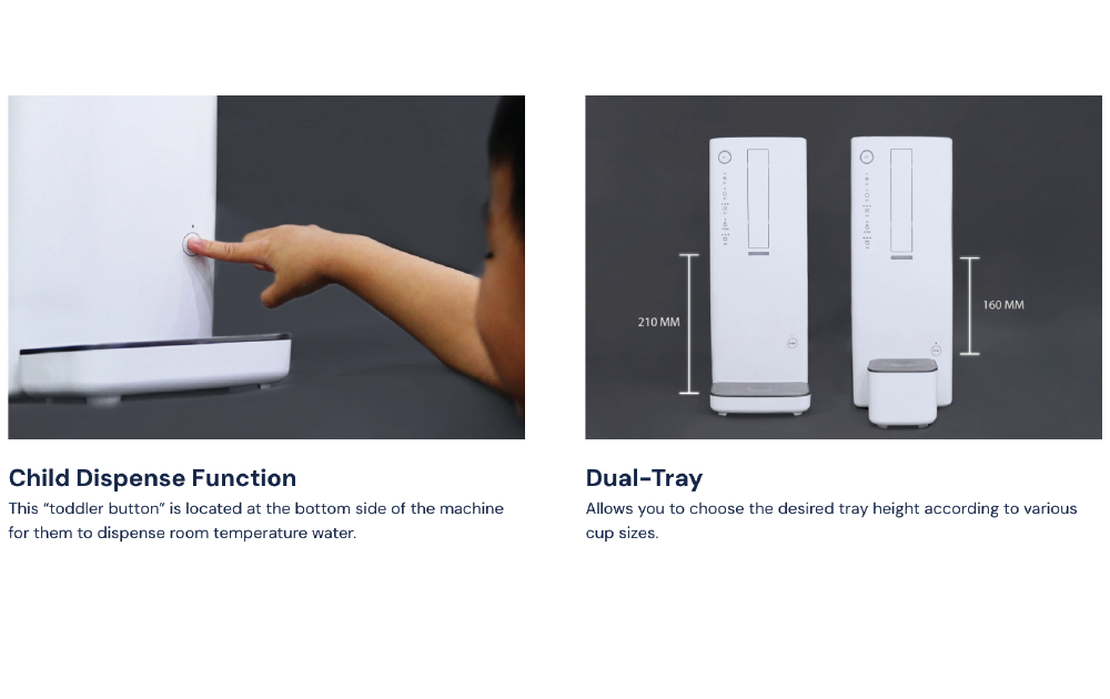 Ruhens Pop | Hidden Nozzle Tankless Hot & Cold Water Purifier | Shopee ...