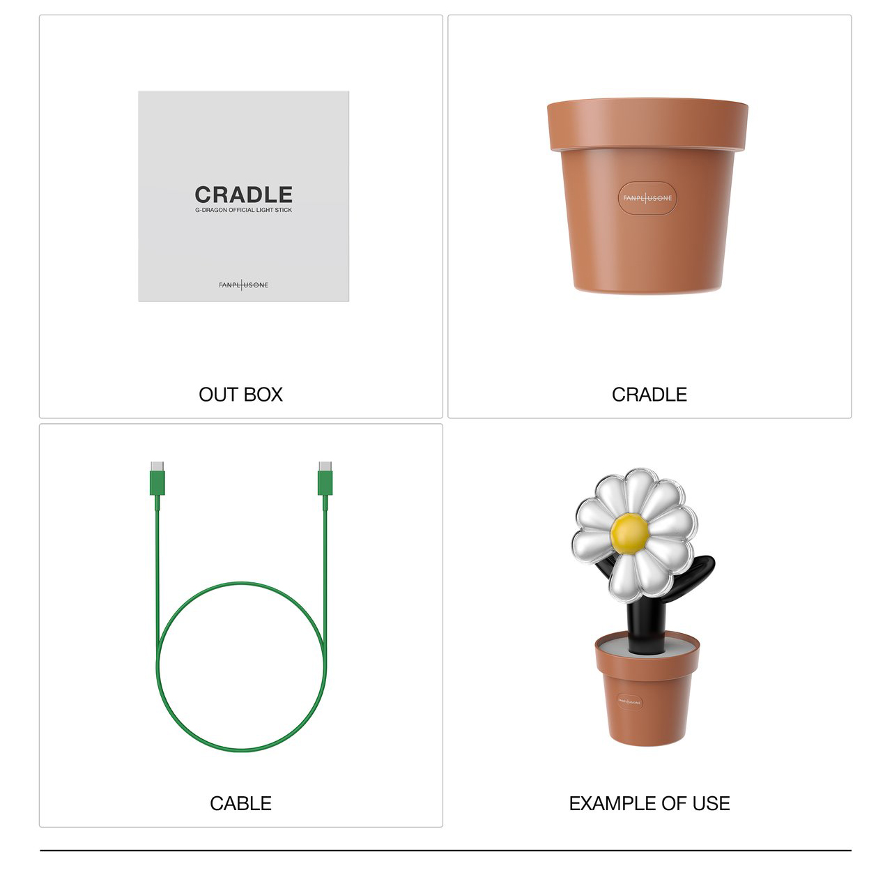[CRADLE] G-DRAGON (BIGBANG) OFFICIAL LIGHT STICK CRADLE (Apr.2025 ...