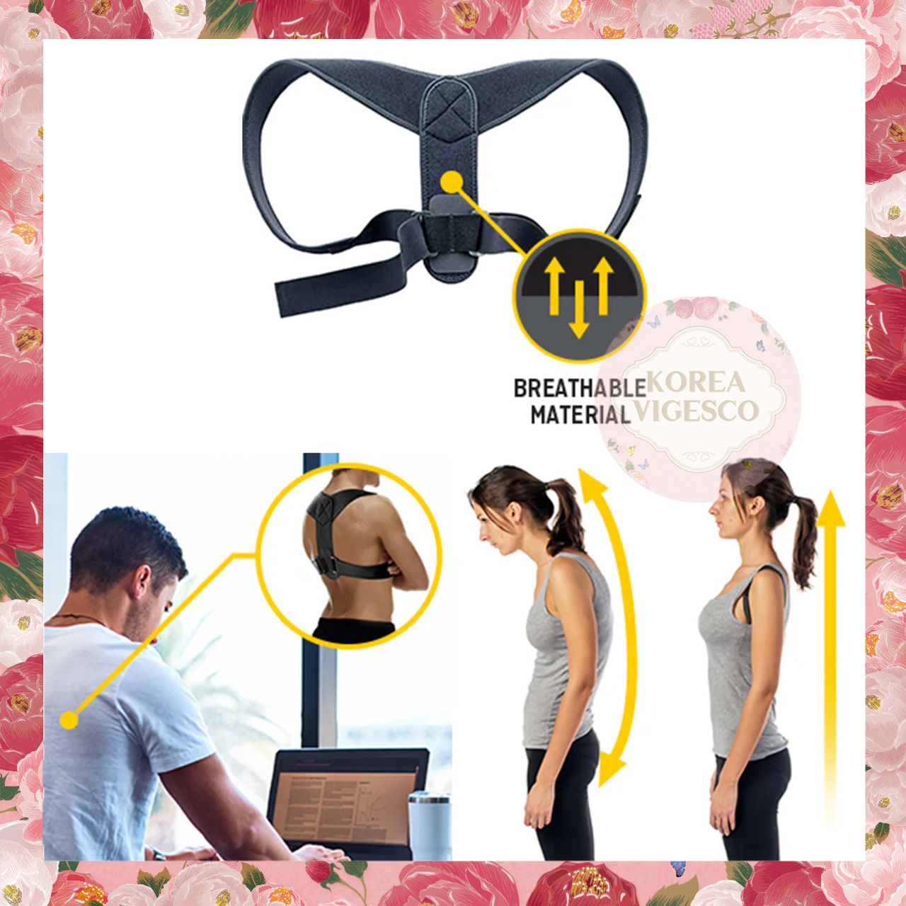 3M Futuro Posture Corrector Adjustable Shoulder And Back Support Black ...