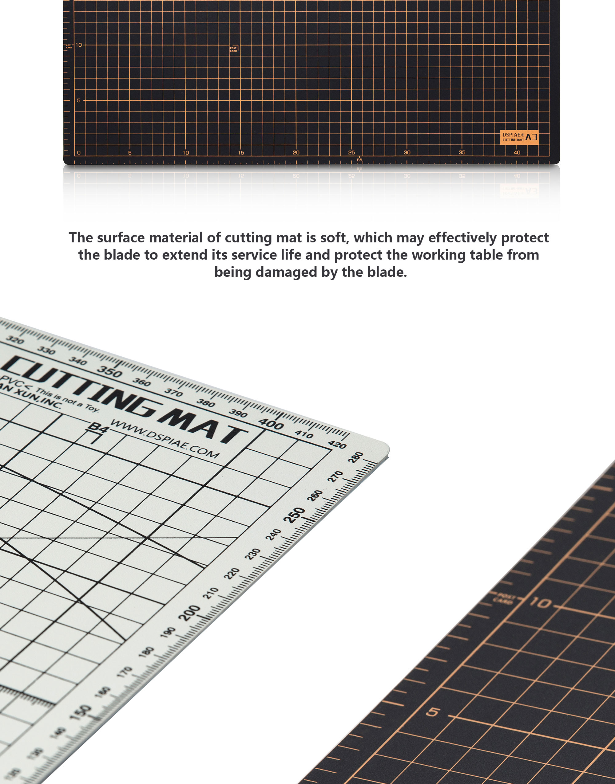 Hobby CUTTING MAT by DSPIAE Double Sided A3 A4 SIZE for Gundam Gunpla ...