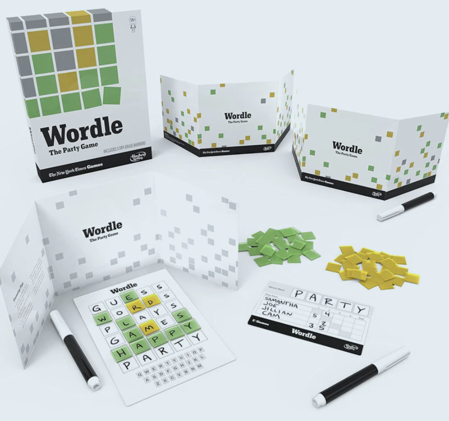[SG STOCK] Wordle The Party Game Wordle Board Game Inspired by New York ...