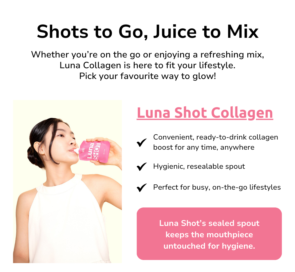 [1 Serving/Sachet] Luna Collagen Juice – 5-in-1 | 7000mg ACC™ to ...