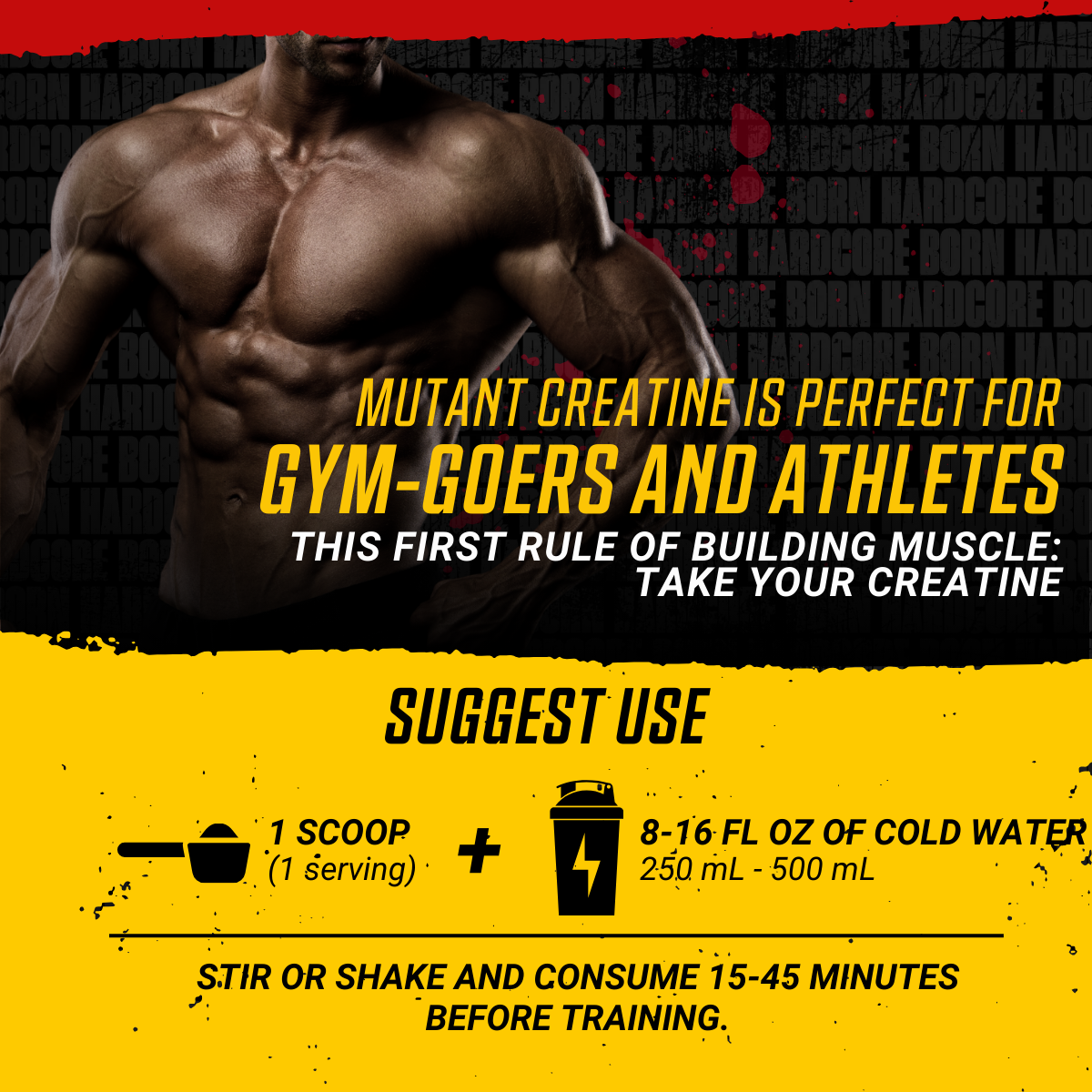 Mutant, Mutant Creatine, 100% Pure Creatine Monohydrate, Fast Recovery ...