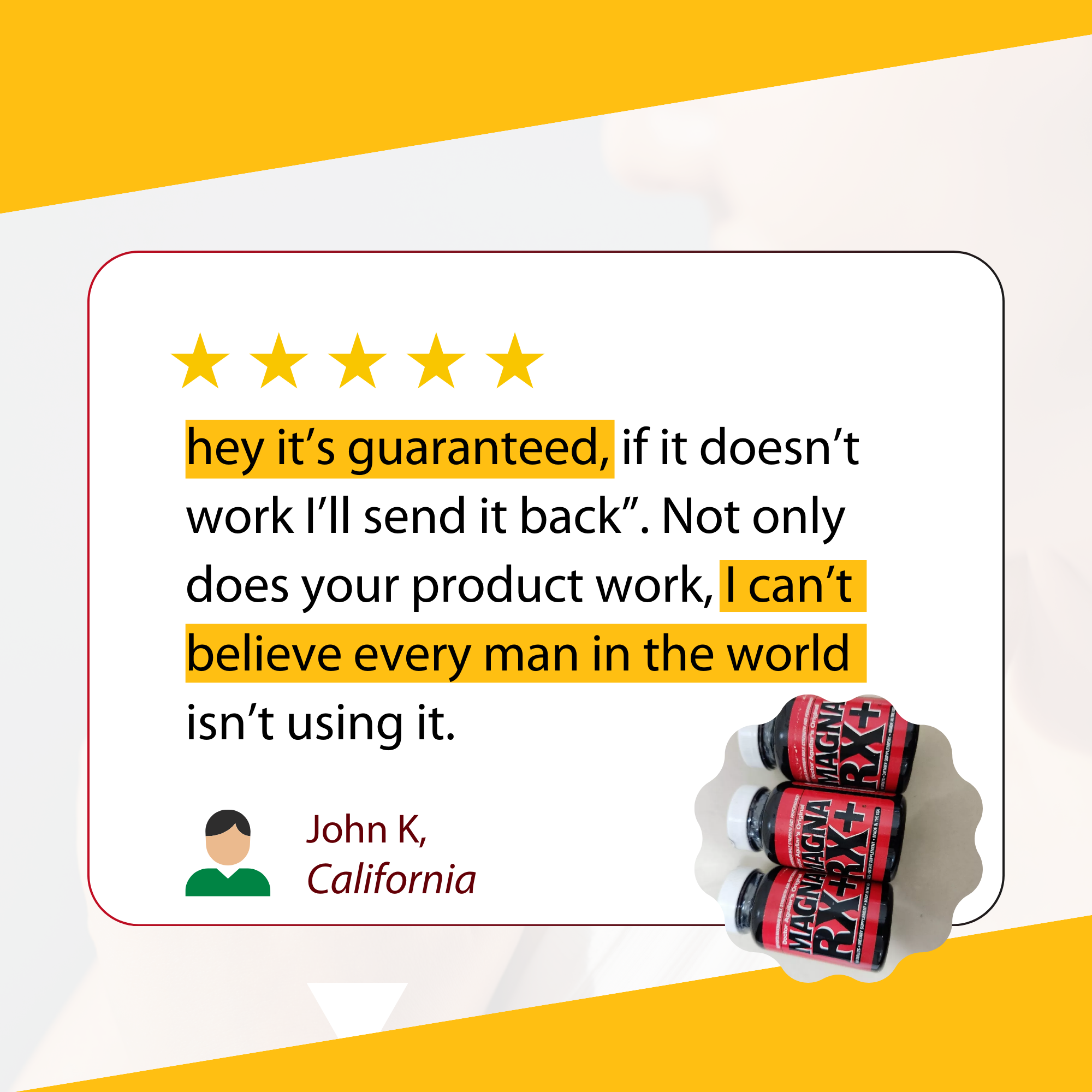 Magna RX+ Male Enhancement Supplement 1 Month - 60 Pills | Helps Men ...