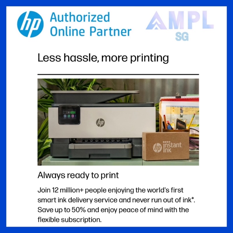 HP OfficeJet Pro 9120e All-in-One Printer | $50eVoucher | Print copy ...
