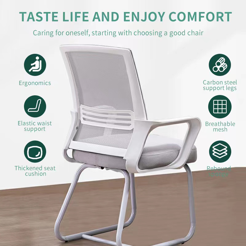 Serene Furniture Office Chair Ergonomics Chair Mesh Breathable Computer ...