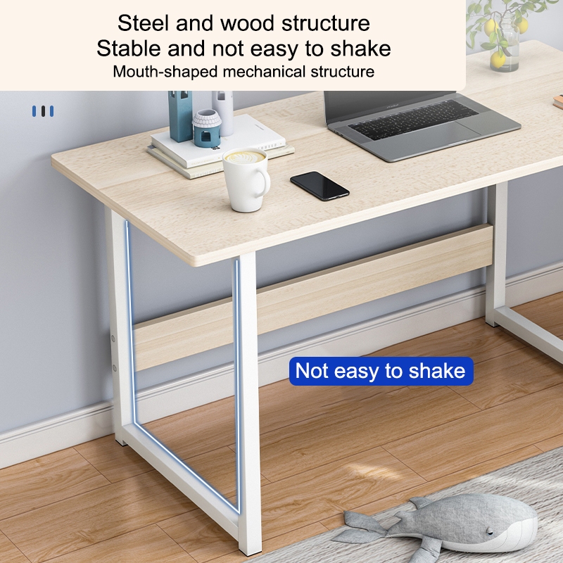 PM Study Table Simple Modern Computer Table Side Table Writing Living Room Home Office Desk ...