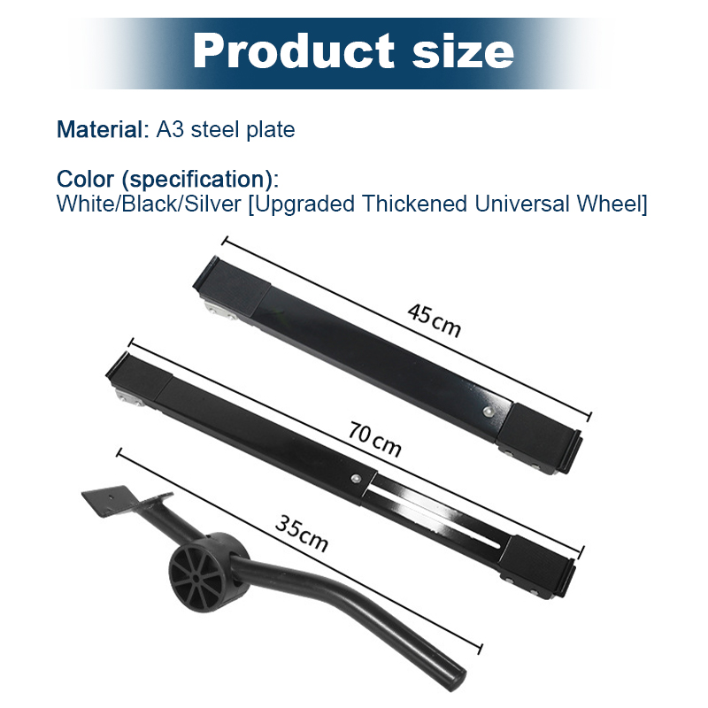 【SG Stock】Washing Machine Base With Wheels Washing Machine Stand ...