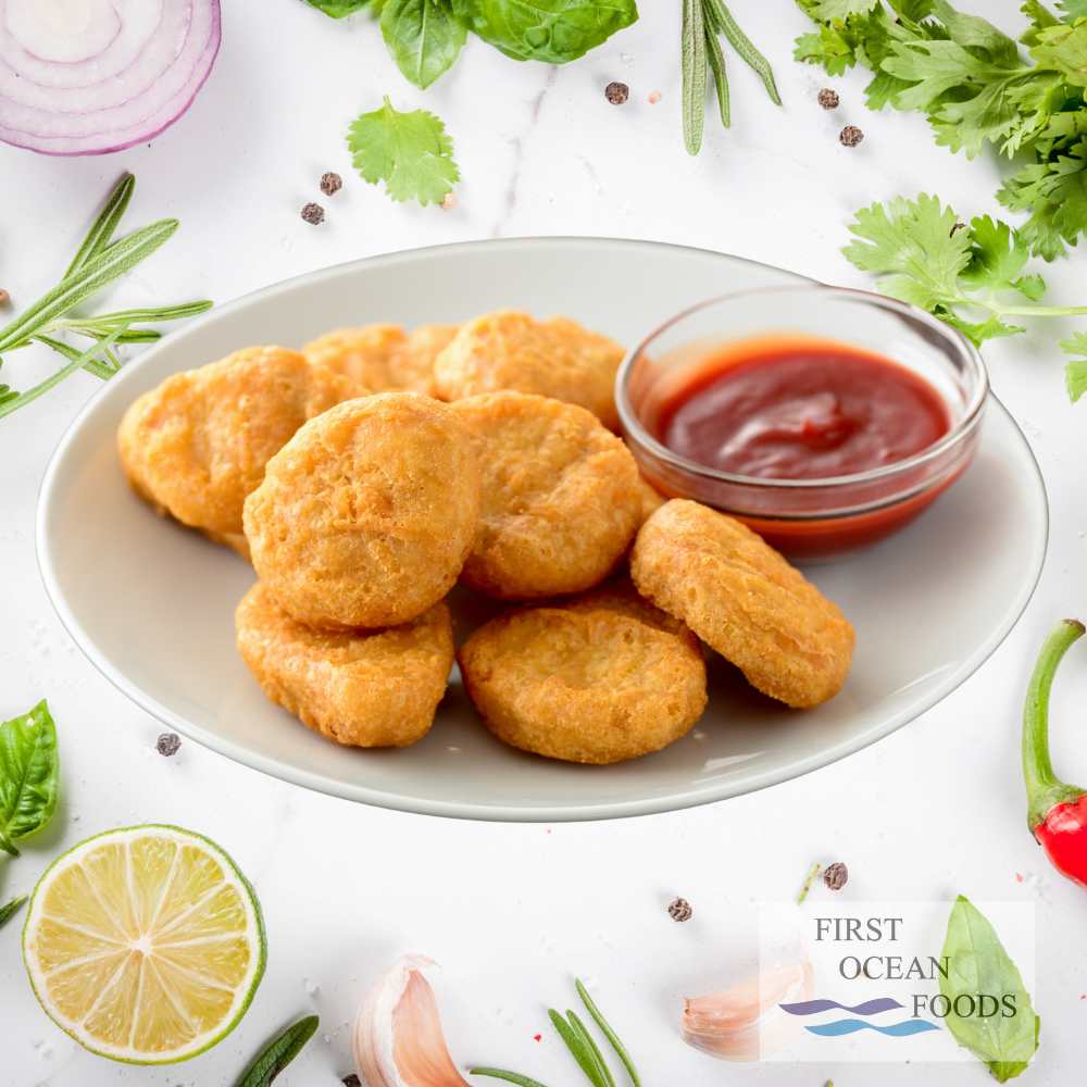 (First Ocean Foods) Crispy Chicken Nuggets - 1kg | Shopee Singapore