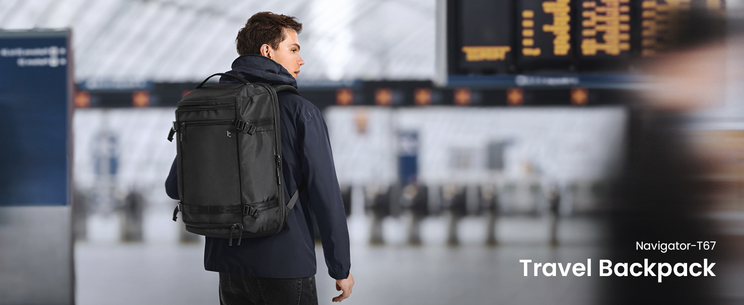 tomtoc Navigator-T67 Travel Laptop Backpack | 17 Inch | 38L | Shopee ...