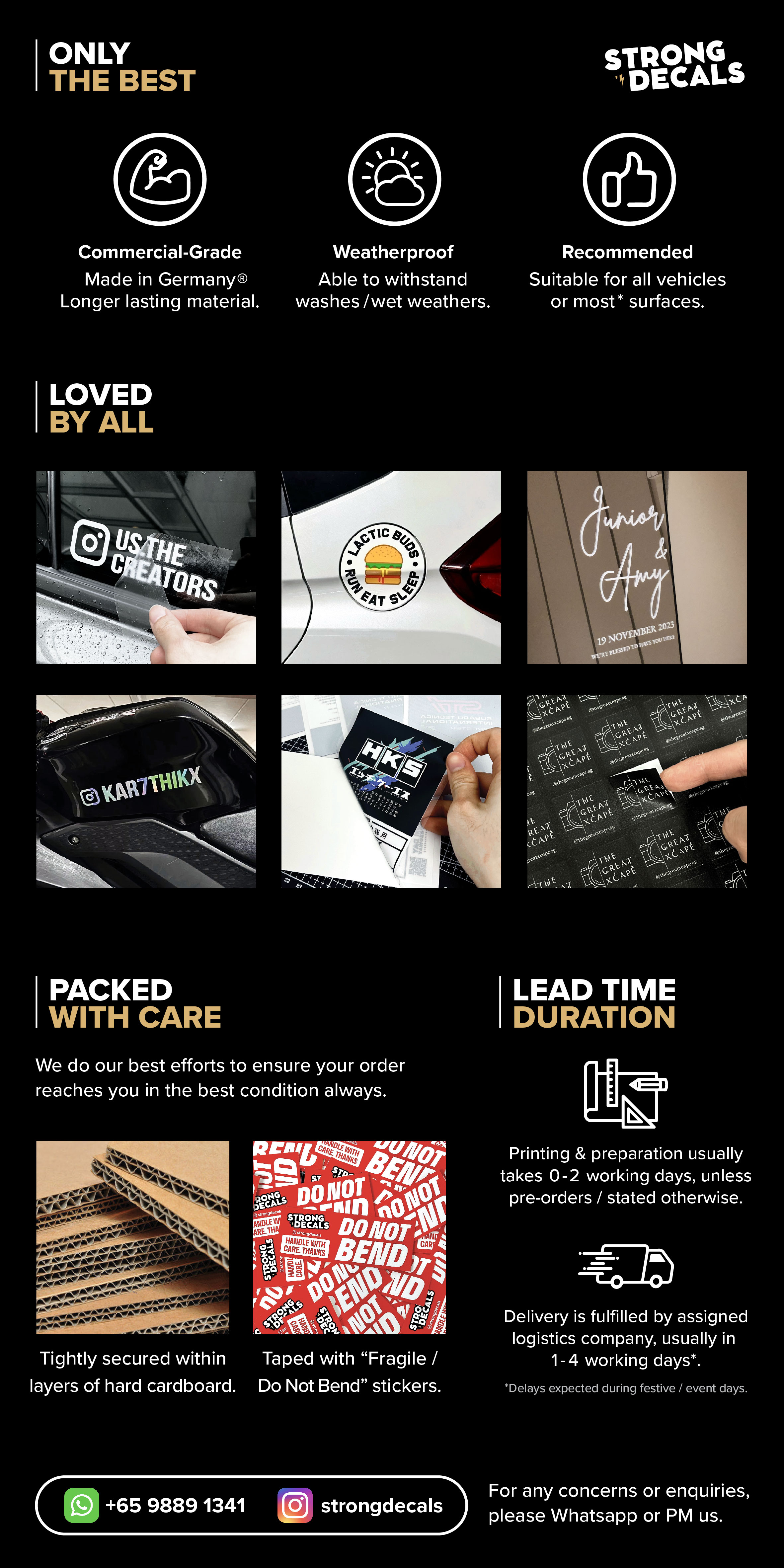 [SG Seller] Parcel Drop Box Decal Custom Delivery Locker Kilov Pigeon ...