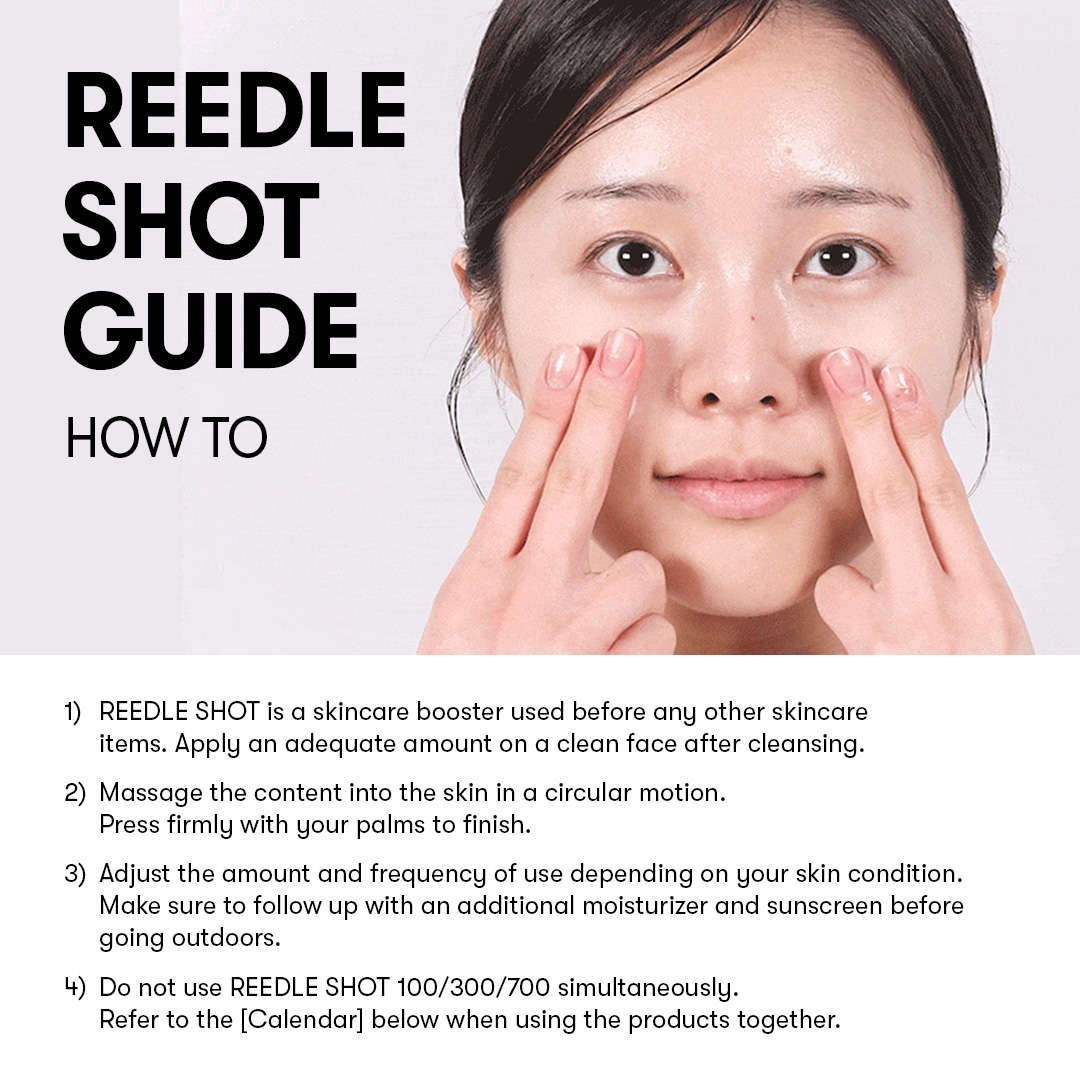 [VT] RETI-A Reedle Shot, Retinol Care, Pore Size Care. Skin Texture ...