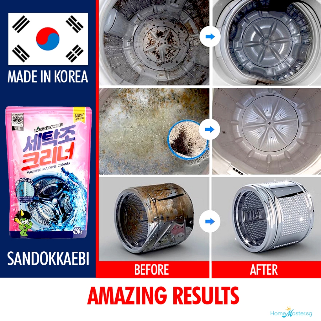 Oringinal Sandokkaebi Brand**Made in Korea** Washing Machine Cleaner ...