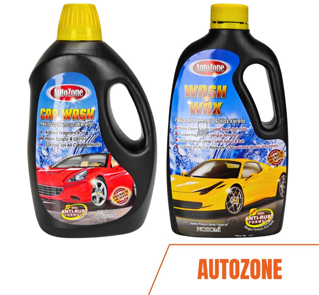 AutoZone - Car Wash / Wash & Wax [With Anit-Rust Formula] | Shopee ...