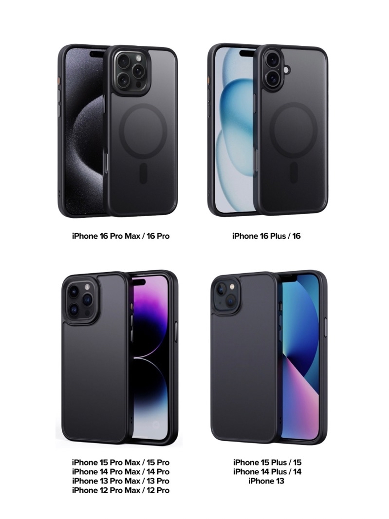 Tomi MatteShield King of Matte iPhone 16/15/14/13/12/Pro/Max/Plus case ...