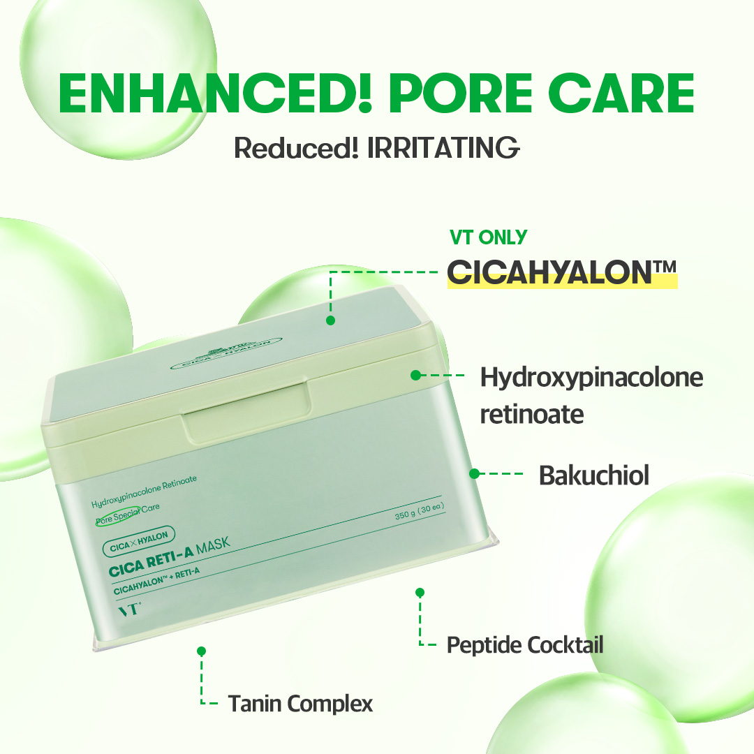[VT] CICA Daily Soothing Mask 30ea, Sheet mask, Acne care (Cica / Reti-A) | Shopee Singapore