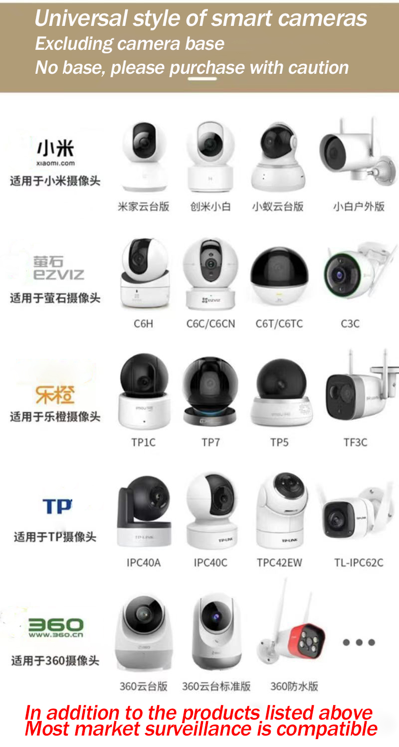 【SG Ready Stock】2 In 1 No-Drill Wall Mount Camera Stand CCTV Holder ...