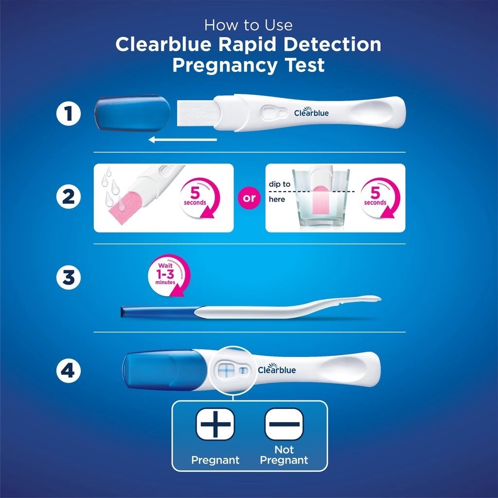 Clearblue Plus Pregnancy Test Kit (1 pcs) | Shopee Singapore