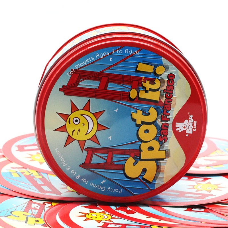 [SG Wholesale] Spot It! Dobble! 58 Designs Card Games for Kids Birthday ...