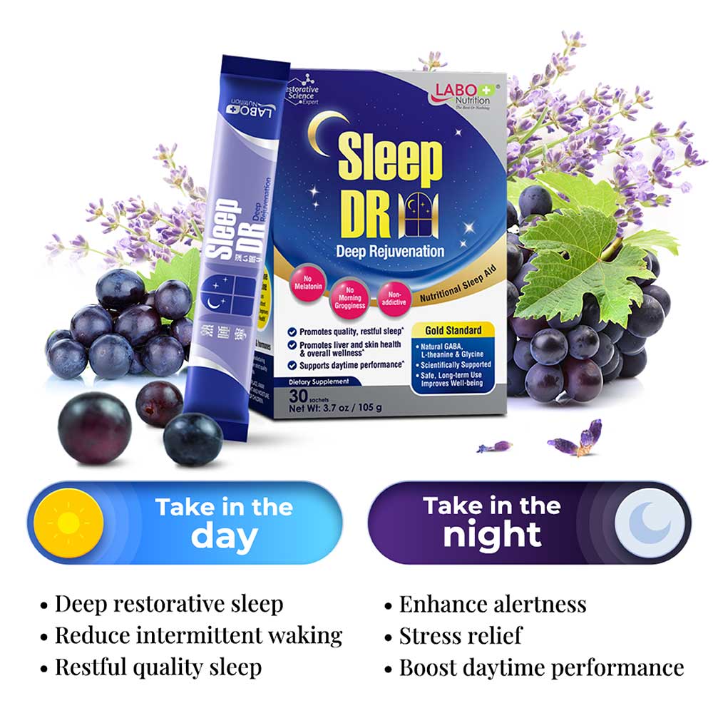[2 Boxes] LABO Nutrition Sleep DR - Insomnia Supplement Melatonin Free ...