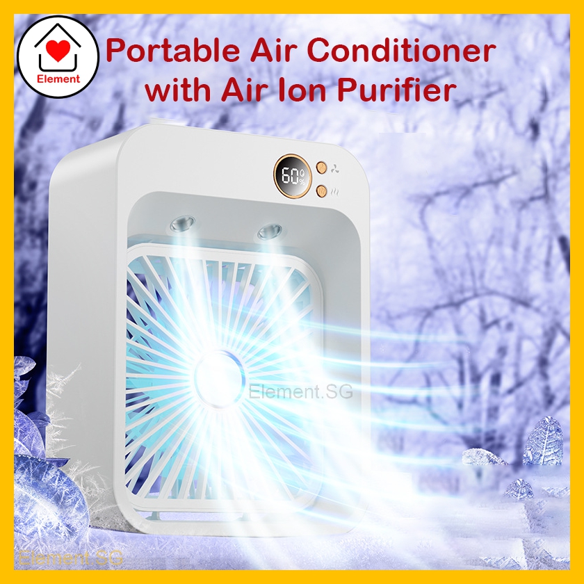[SG Seller] Latest 4 in 1 Mini Air Con with Air Purifier Portable ...
