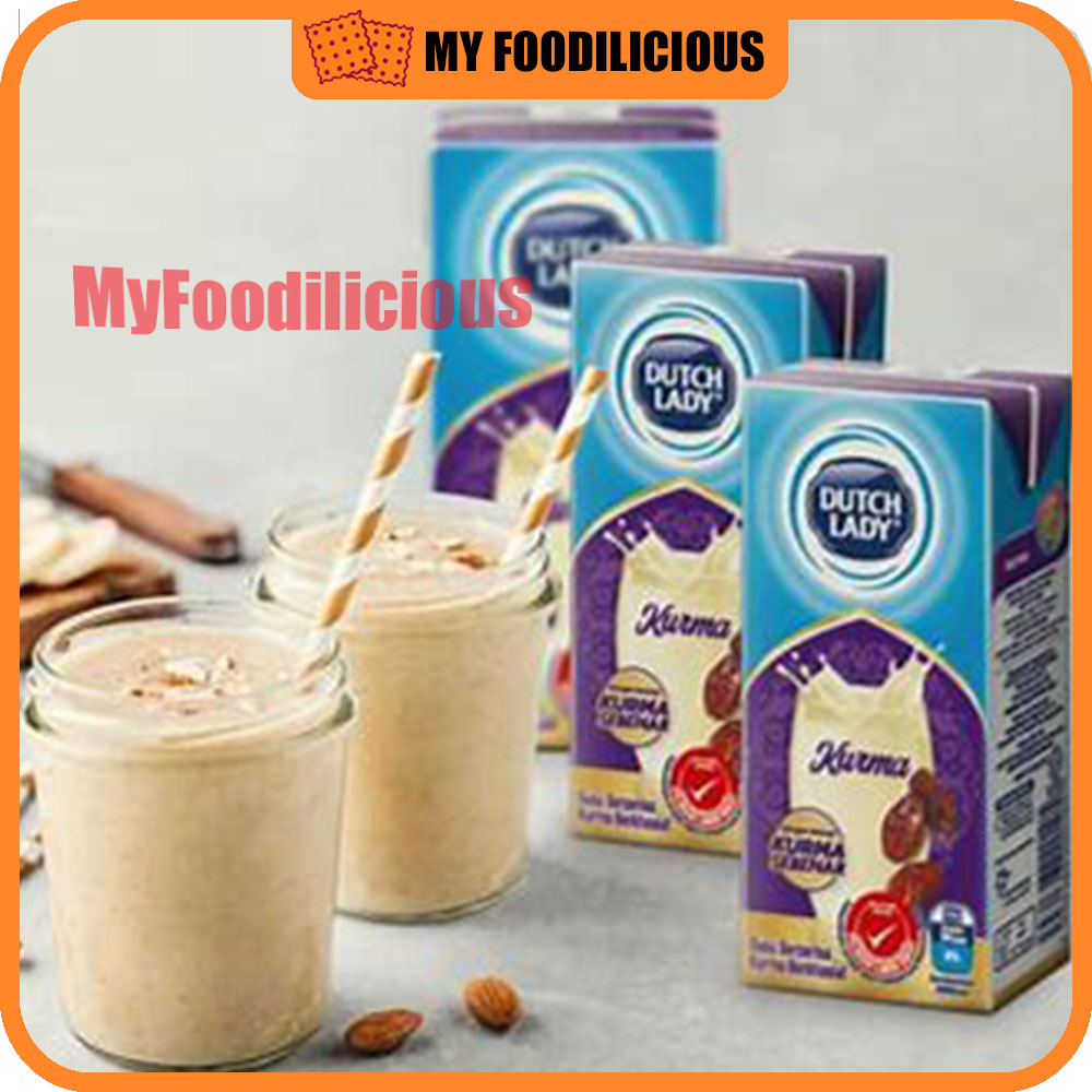 Dutch Lady Kurma Flavoured Milk 1L | Shopee Singapore