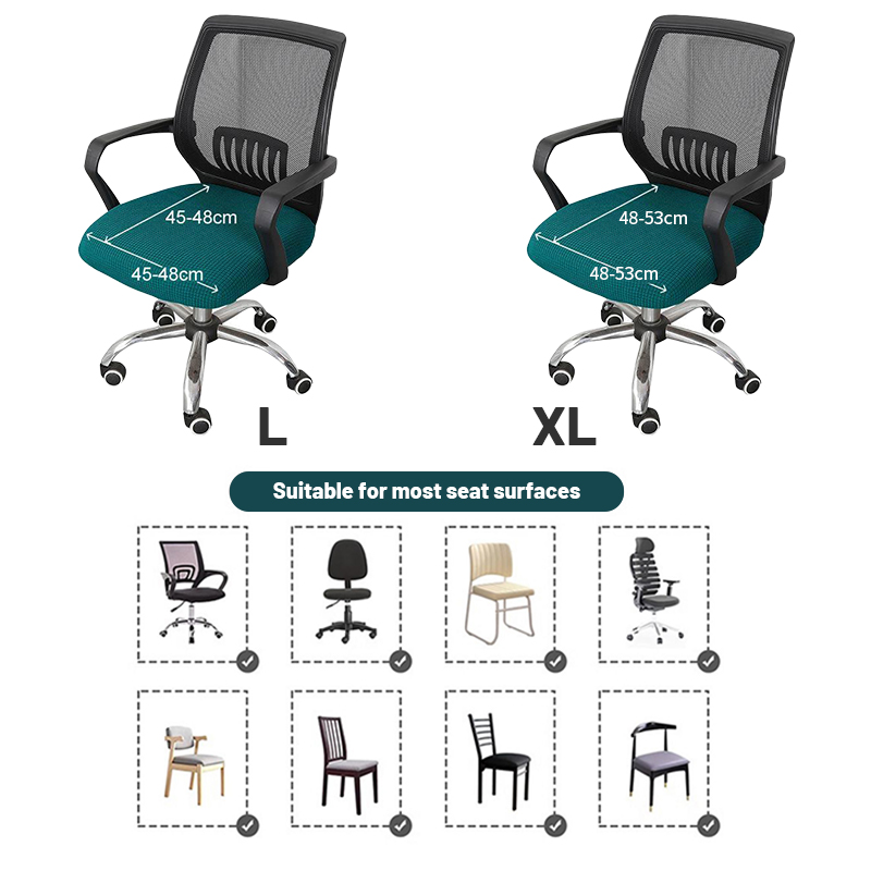 【SG Ready Seller】Chair Cover Elastic Computer Chair Seat Cover Elastic Velvet Chair Cover椅子套 ...