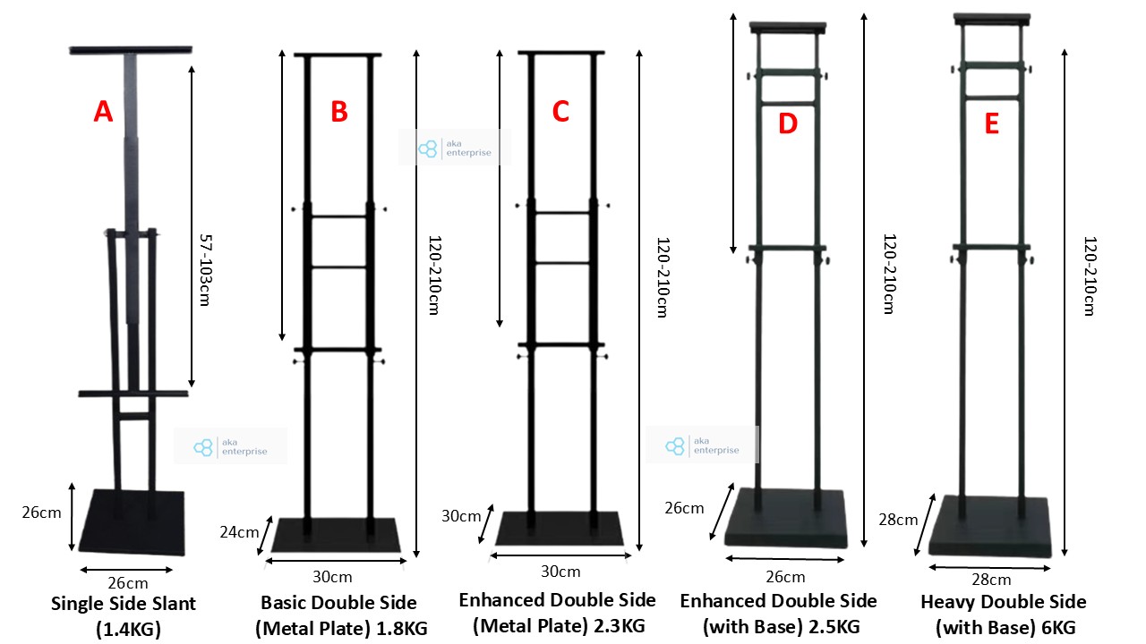Poster Stand KT Board Display Stand Holder | Shopee Singapore
