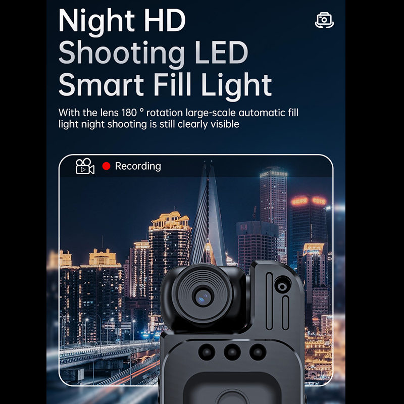 4K Full HD Mini Wifi Camera Recorder Video Action Vlog Cam Body Action ...