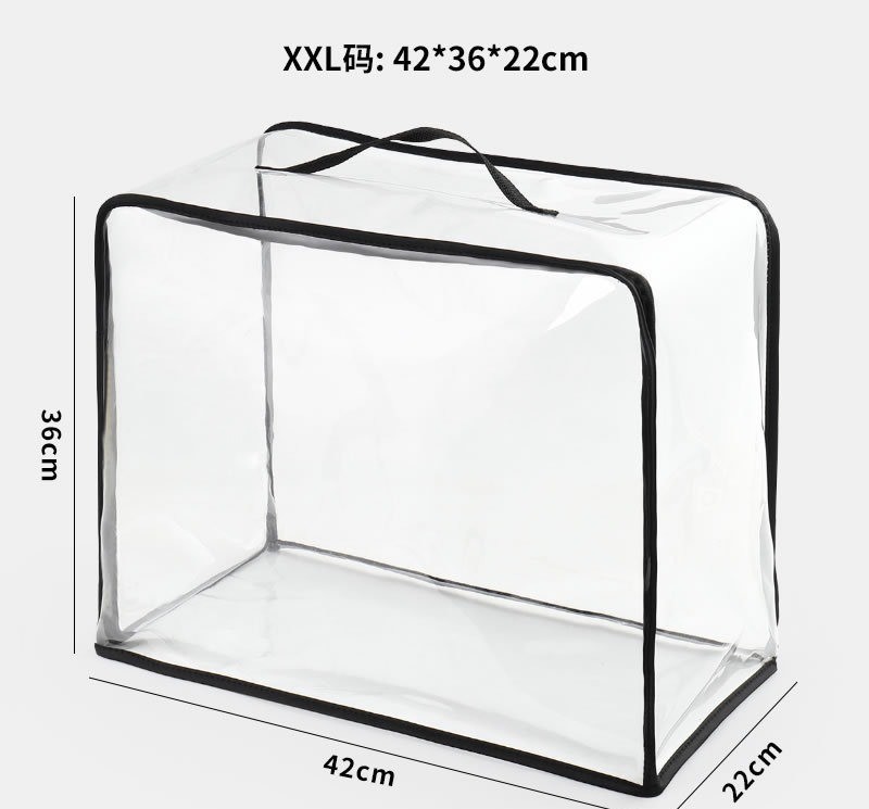 Shopclassyshop Transparent high-value large-capacity waterproof travel ...