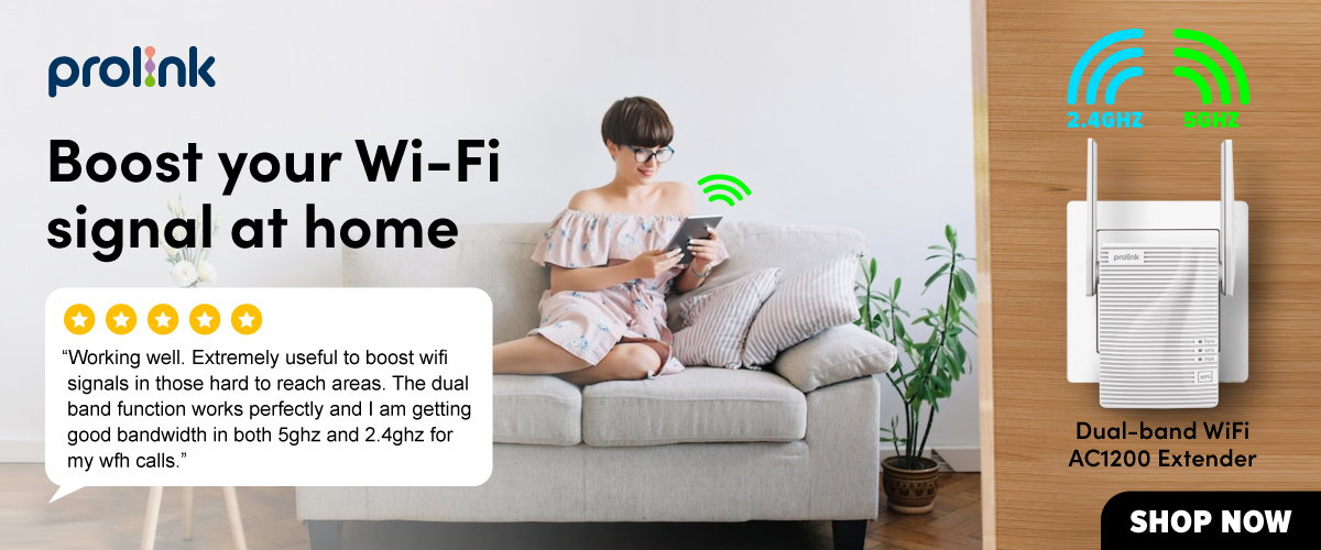 [Bestseller] Prolink AC1200 AX1500 dual band Wi-Fi Extender (Wifi ...