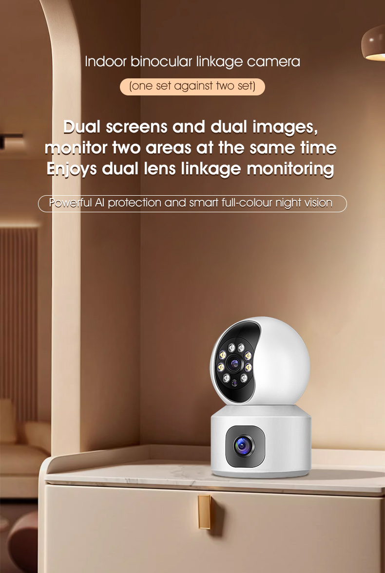 HXR 2.4G Wireless Camera CCTV Infrared Night Vision 1080P HD Video Two ...