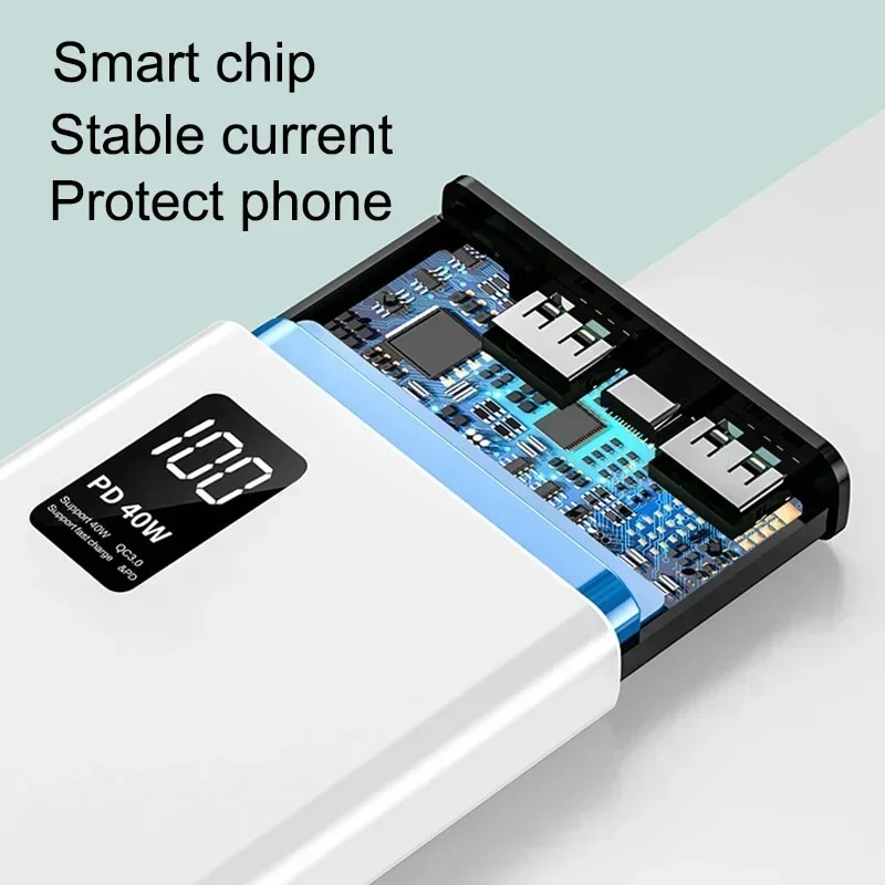 【CCC Certification】40W 20000mAh Super Fast Charge Powerbank Flash ...