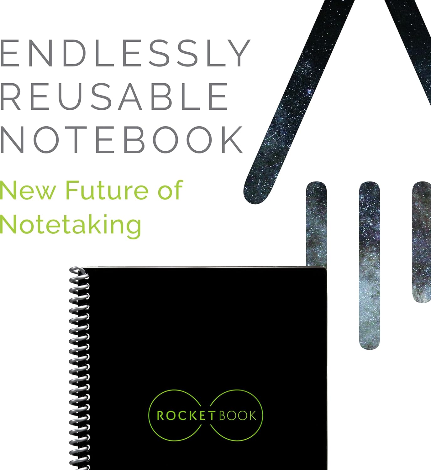 Rocketbook Core (New Version of Everlast) - Smart Reusable Notebook ...