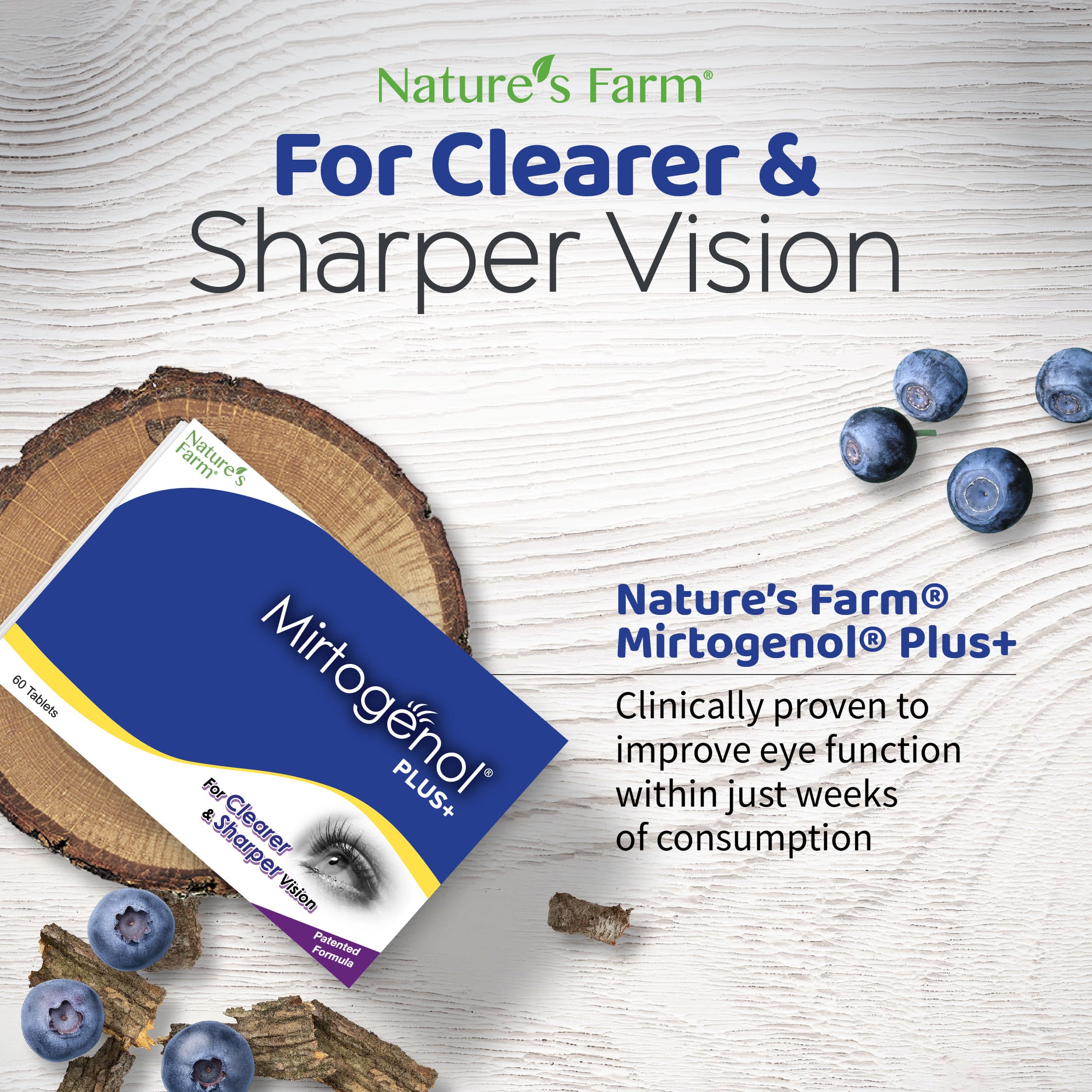 Nature's Farm® Mirtogenol Plus+ 60s | Shopee Singapore