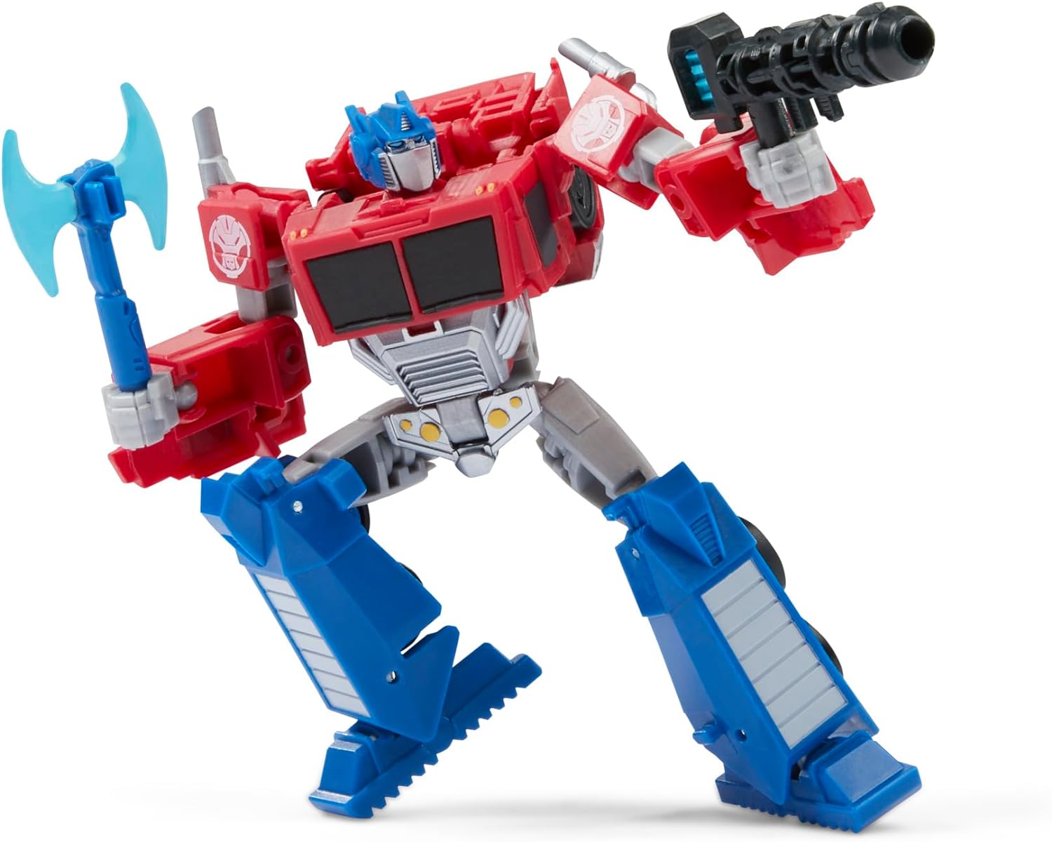 Hasbro Transformers Toys EarthSpark Deluxe Class Optimus Prime Action ...