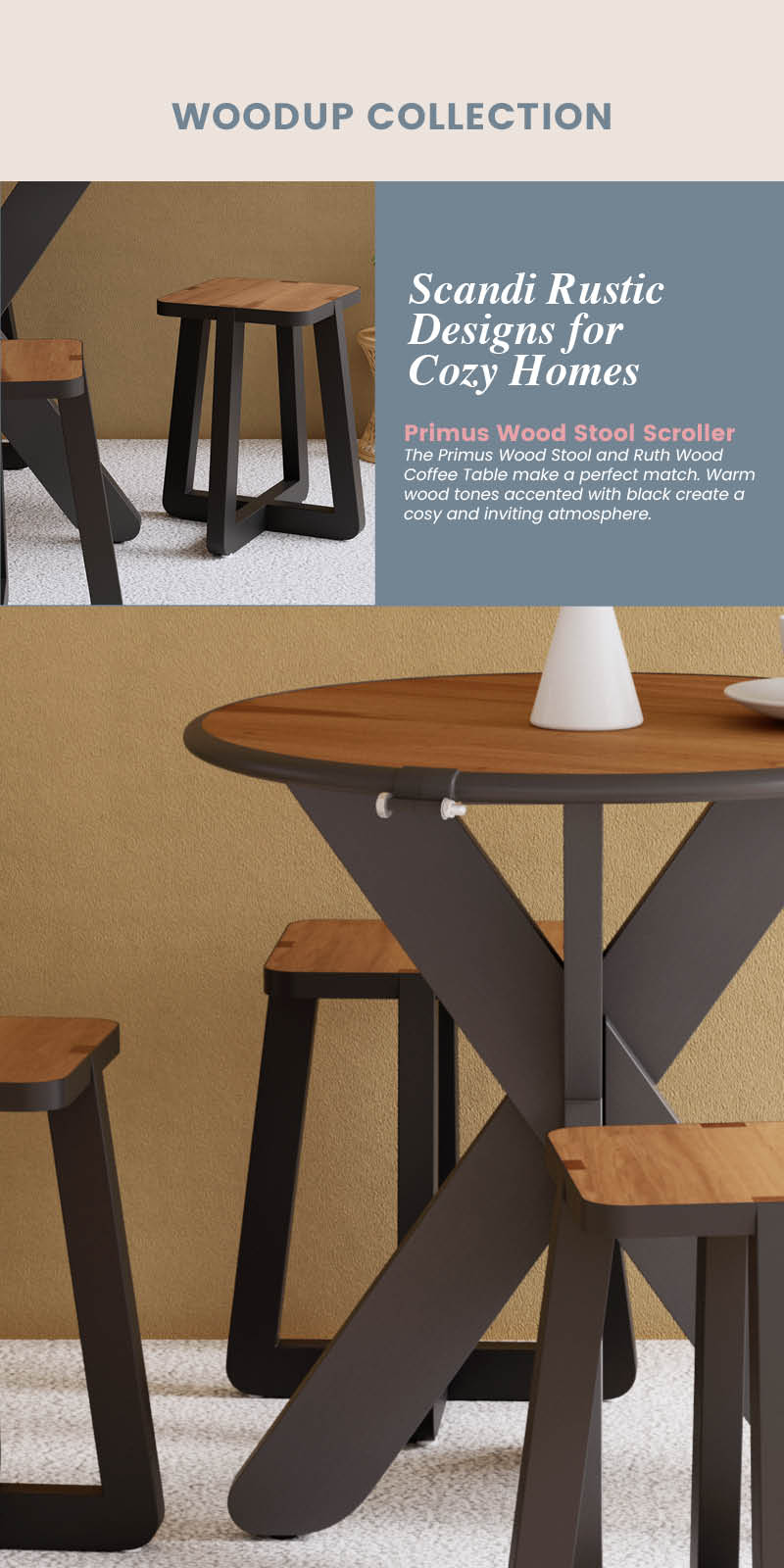 [Pre-Order] mooZzz Primus Wood Stool | Shopee Singapore