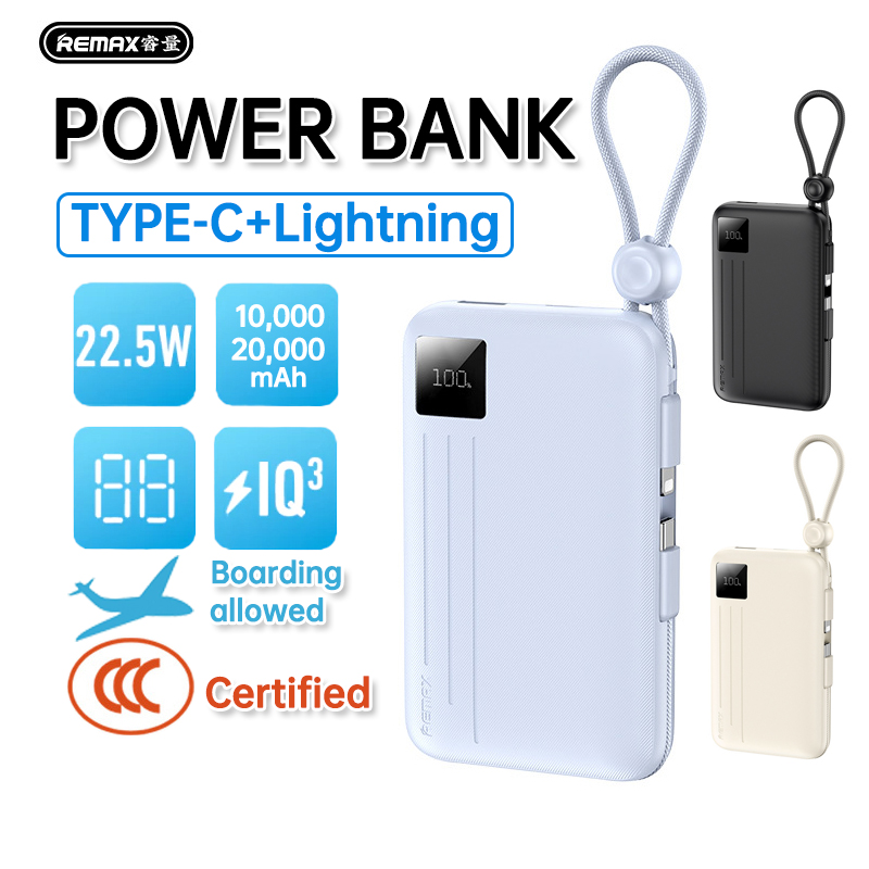 【READY STOCK】3C Power Bank Portable Charger 22.5w Powerbank Fast ...
