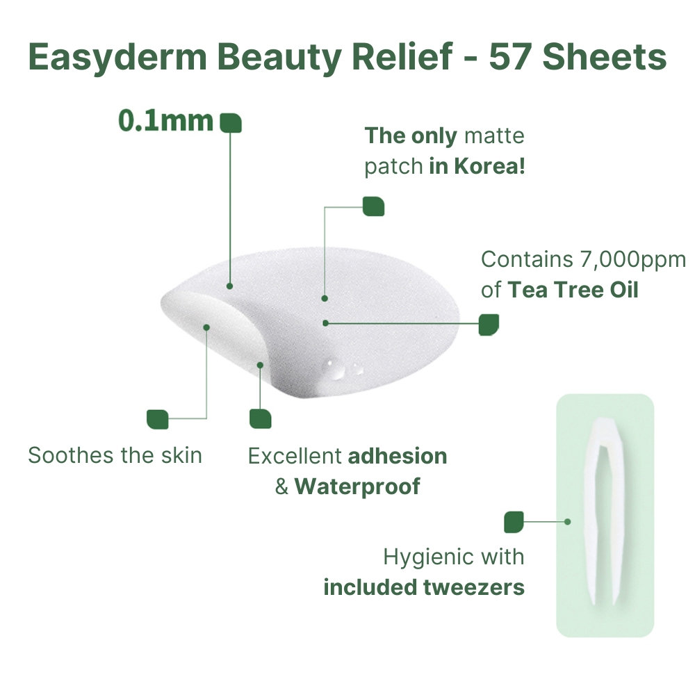 EasyDerm Spot Patch Series | Beauty Patch, Needle Patch, Calming Patch ...