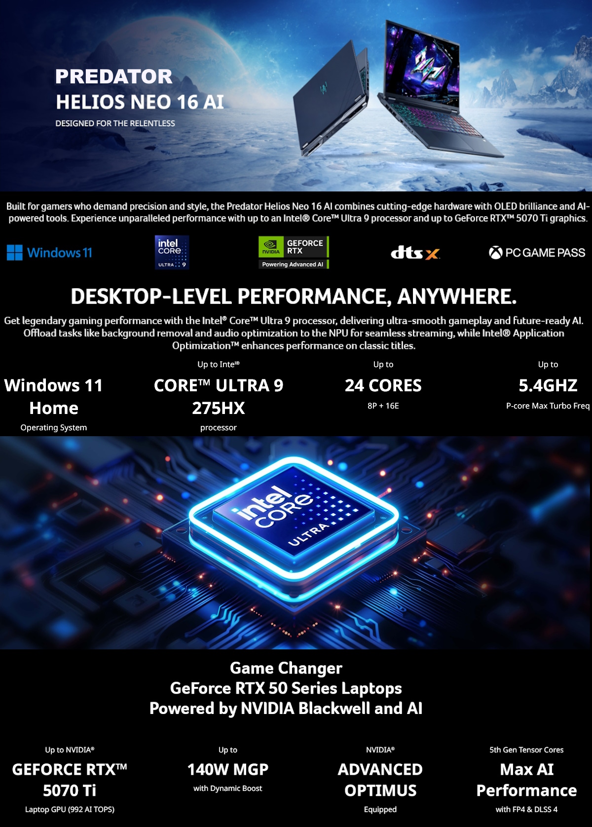 [$200 OFF][New 2025 Arrival] [NVIDIA RTX 5060 & Intel Core Ultra 9 ...