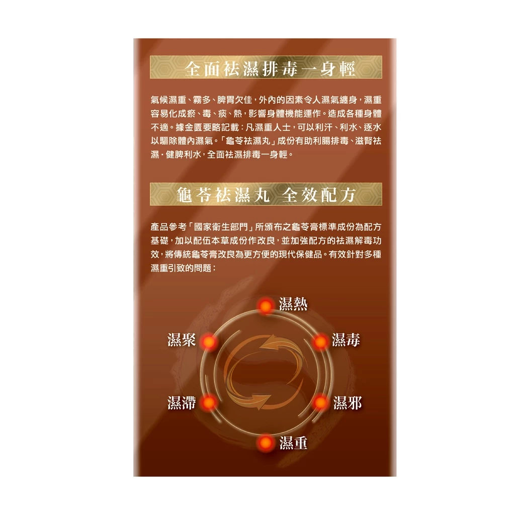 NOTO Dampness Health Capsules Supplement for Resolving Damp-toxin ...
