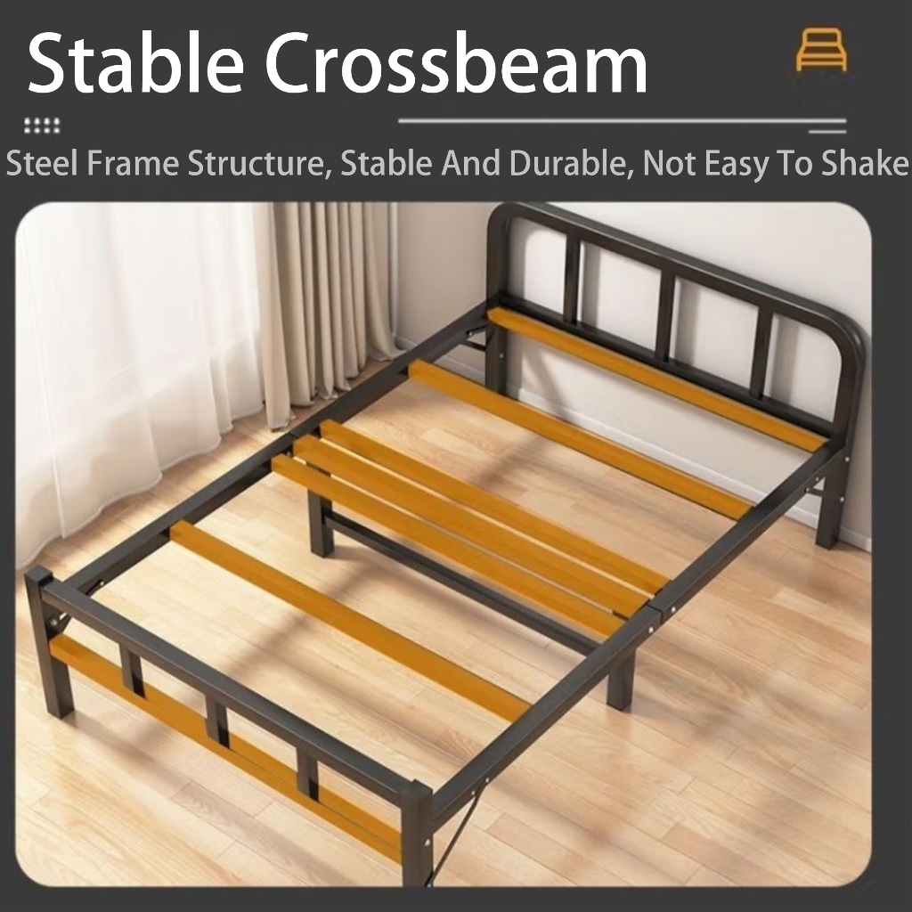 Simple Folding bed for lunch break Foldable Single Sofa Bed Portable ...