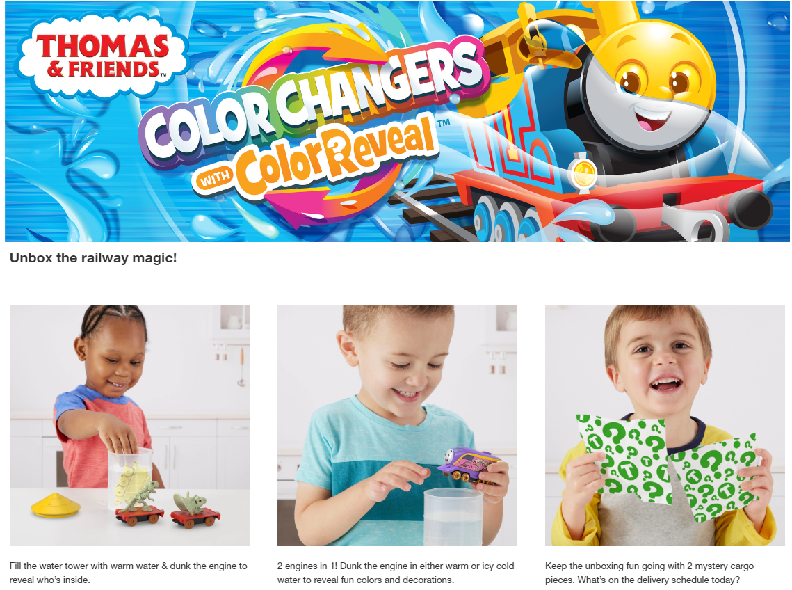 Thomas & Friends Mystery Toy Trains, Collection Of Color Reveal Engines ...