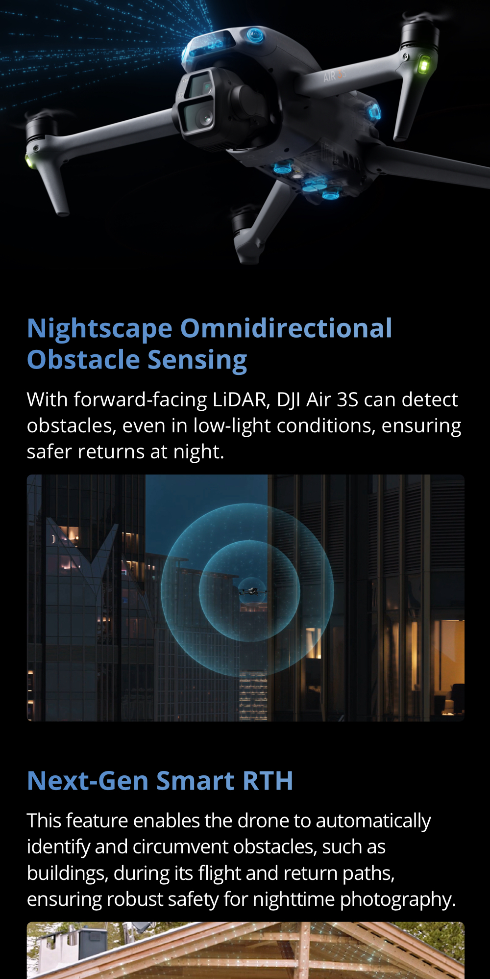 DJI Air 3S - Camera Drone | 1" CMOS Sensor | Next-Gen Smart RTH ...