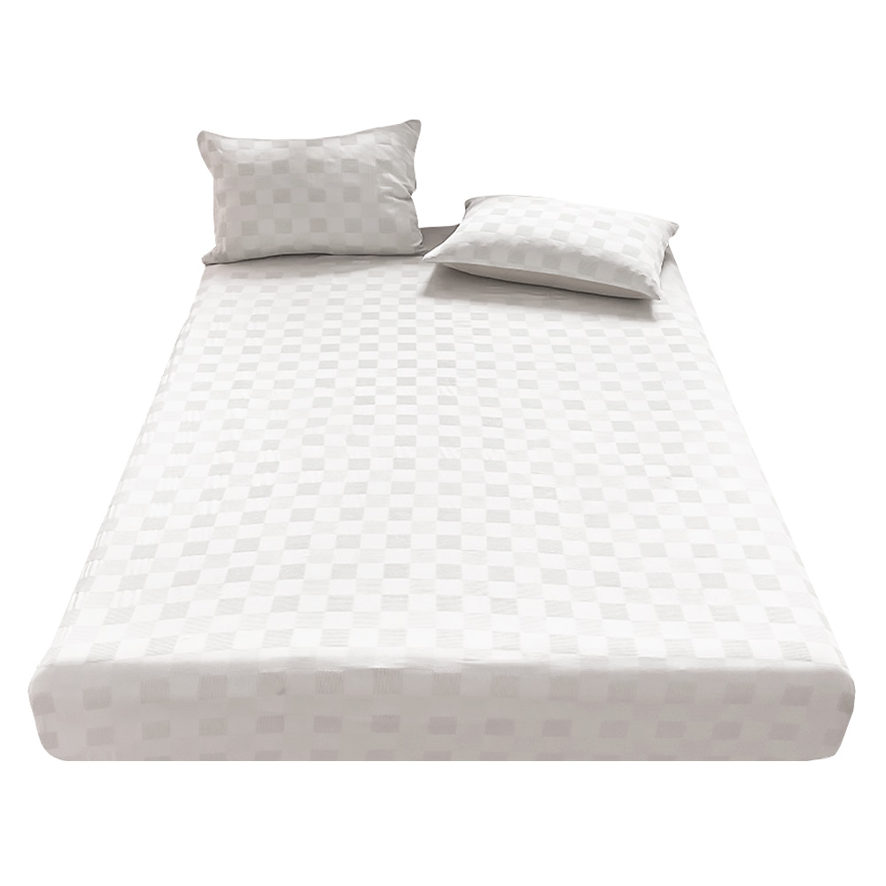 (DREAMAX) NEUKOM Cotton Fitted Sheet Set - Bedsheet / Fitted Sheet ...