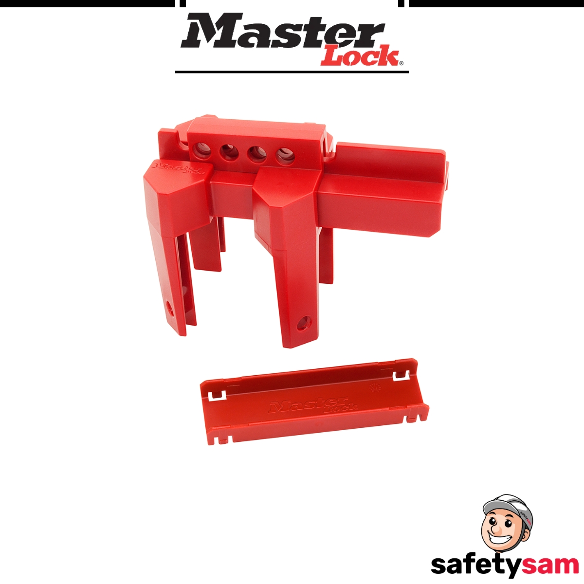 Master Lock S3080 S3081 Lightweight Thermoplastic Valve Lockout ...