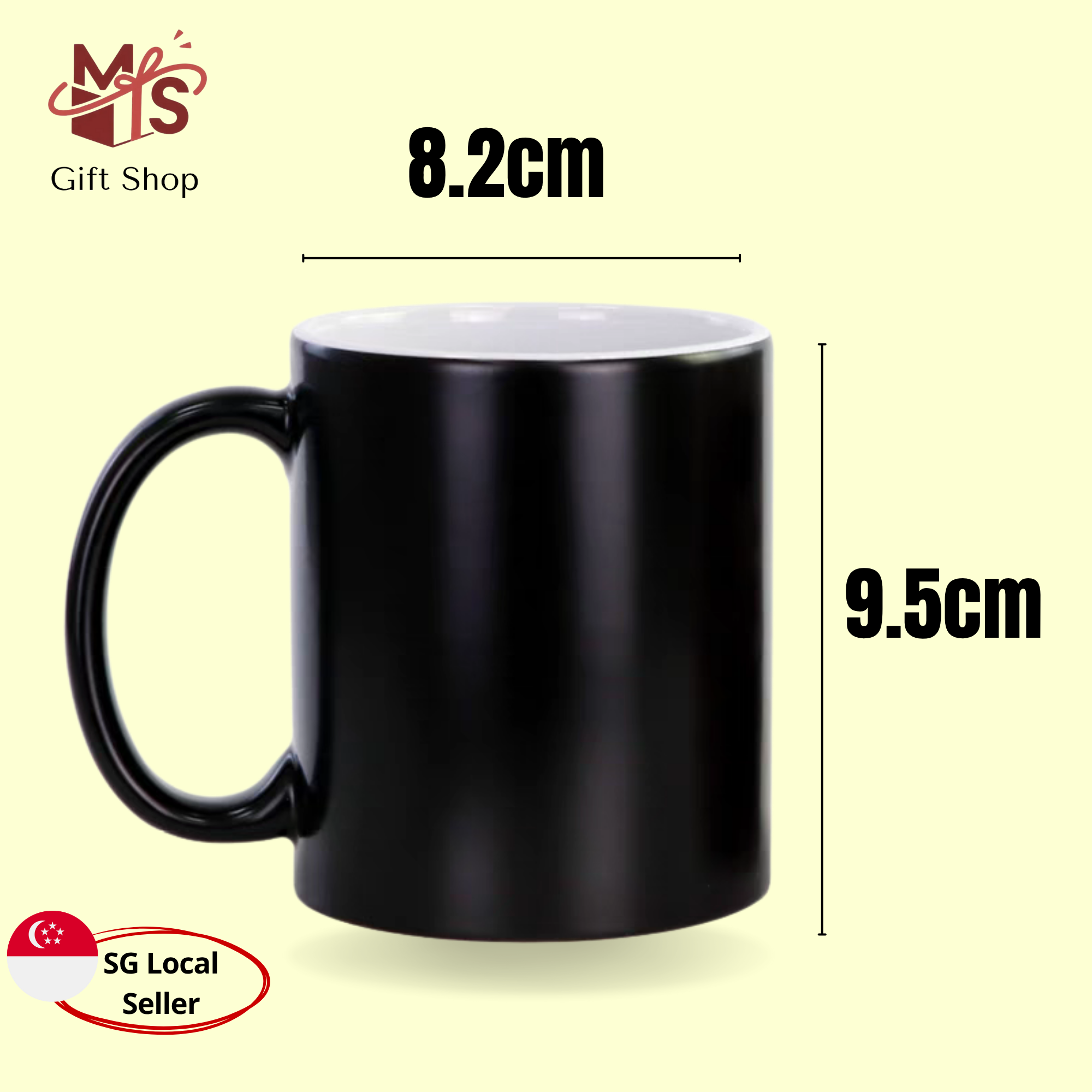 Customize Black Magic Mug/Cup | DIY yourself | Shopee Singapore