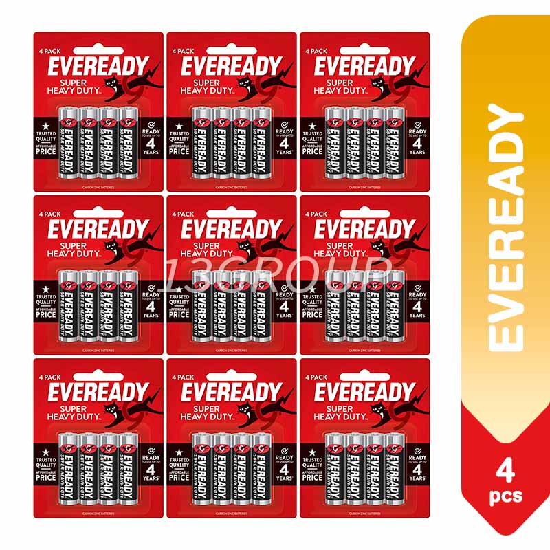 Eveready Super Heavy Duty Battery AA / AAA / Reliable Power Everyday ...