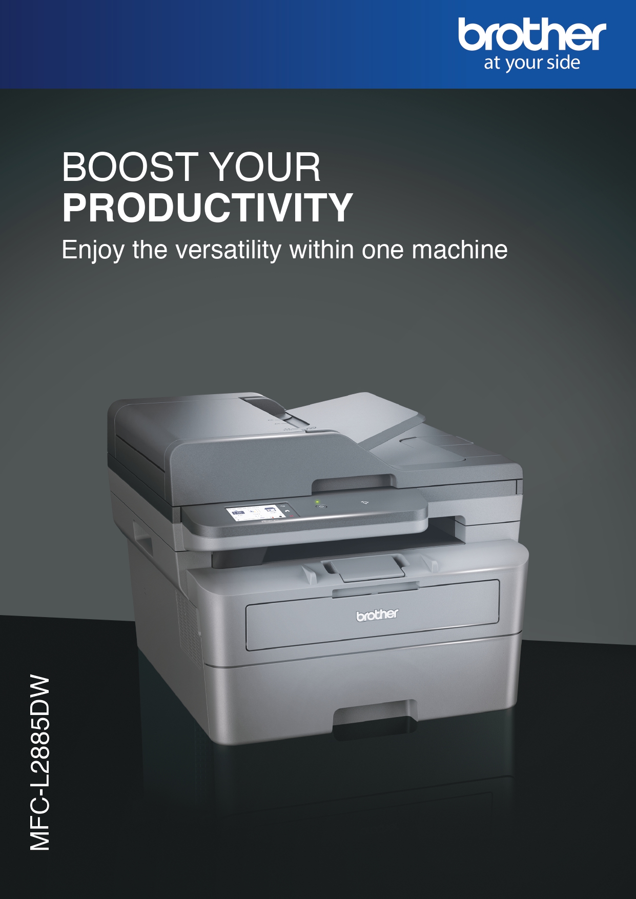 Brother DCP-L2640DW Multi Function Mono Laser Printer | Print, Scan ...