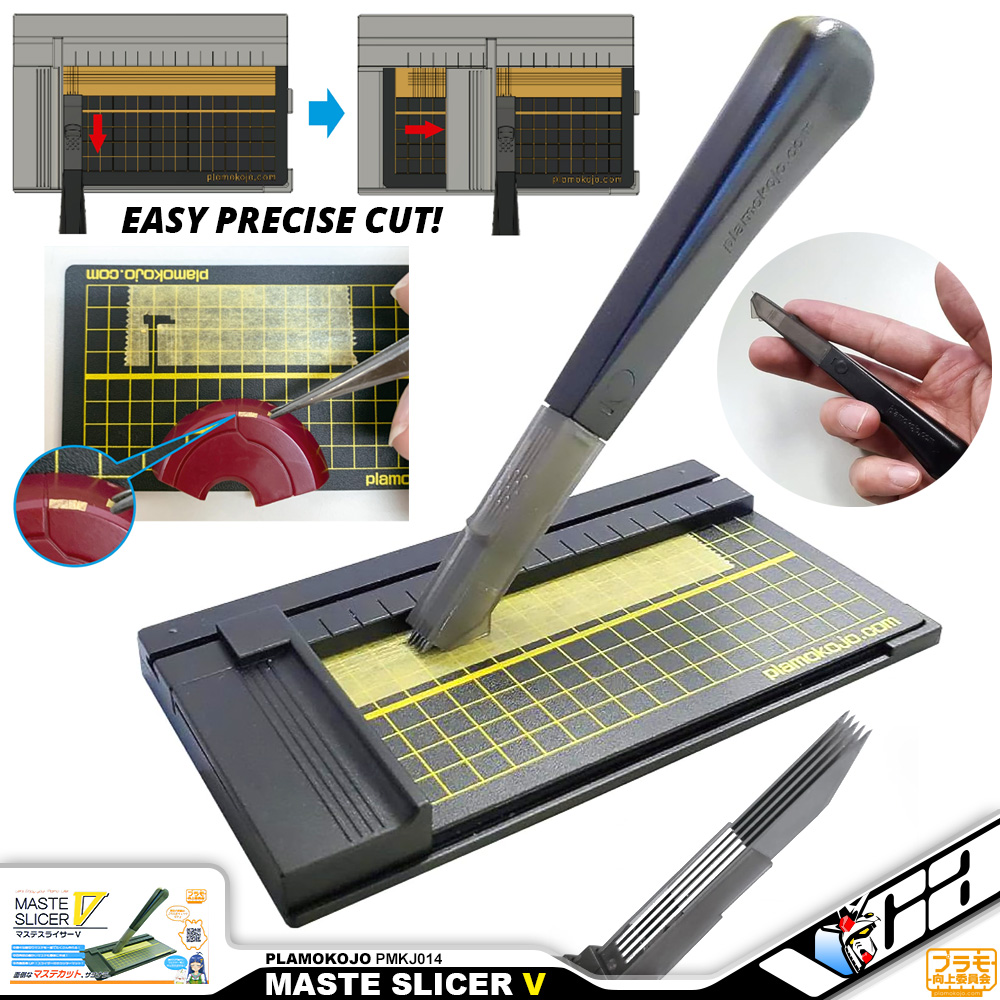 ⭐ PLAMOKOJO PMKJ014 MASTE SLICER V HOBBY MASKING KNIFE BLADE CUTTER ...